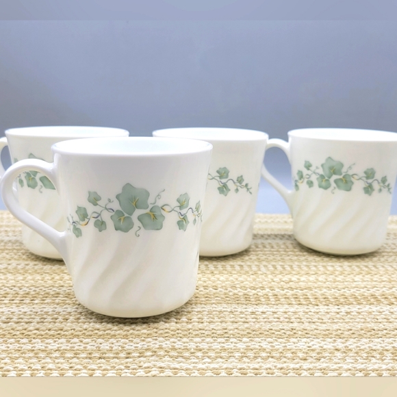 Corelle | Dining | Vintage Corning Ware Callaway Mug Set Of 4 Corelle ...